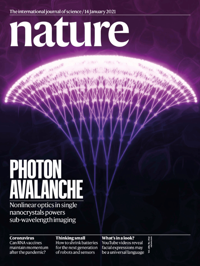这期Nature封面「雪崩」了！_离子