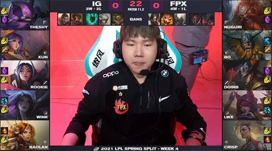 LOL：FPX2-0碾压iG，Bo两场“战神”奥拉夫直接打穿_凯南