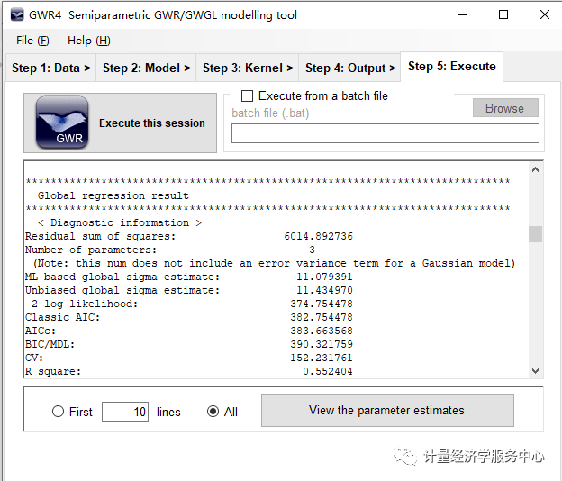 地理加权回归模型-GWR分析方法软件操作指南_函数