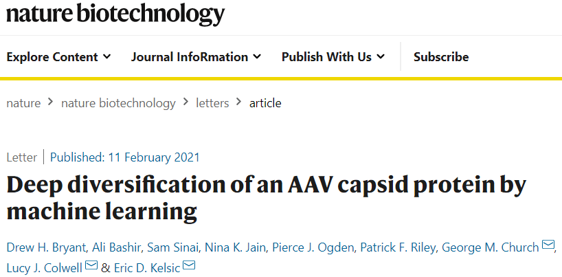 Nature子刊：突破基因疗法局限，利用人工智能释放AAV衣壳潜在多样性丨医麦黑科技_Dyno