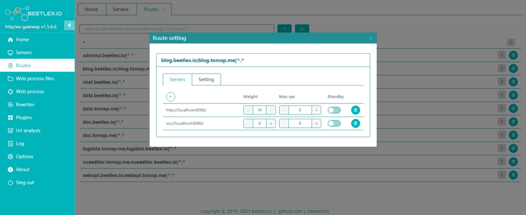 BeetleX之Web网关1.5.7安装使用_linux