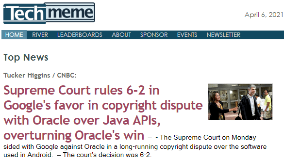 90 亿美元的“Java 第一版权案”终落幕：谷歌胜，甲骨文败！_美国