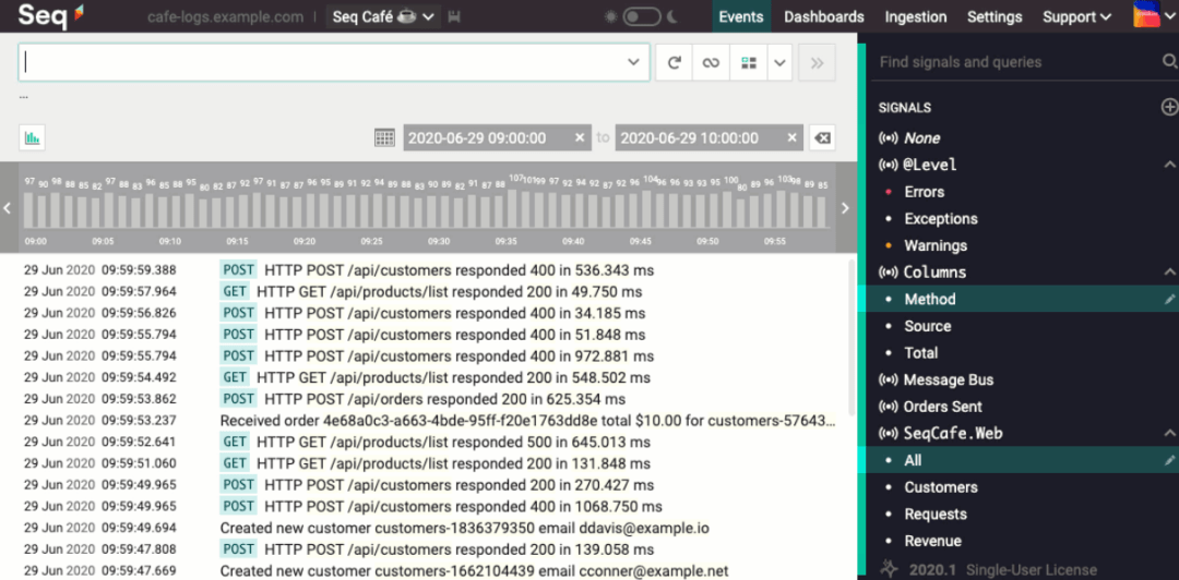 .NET Core with微服务 - Seq 日志聚合_NLog