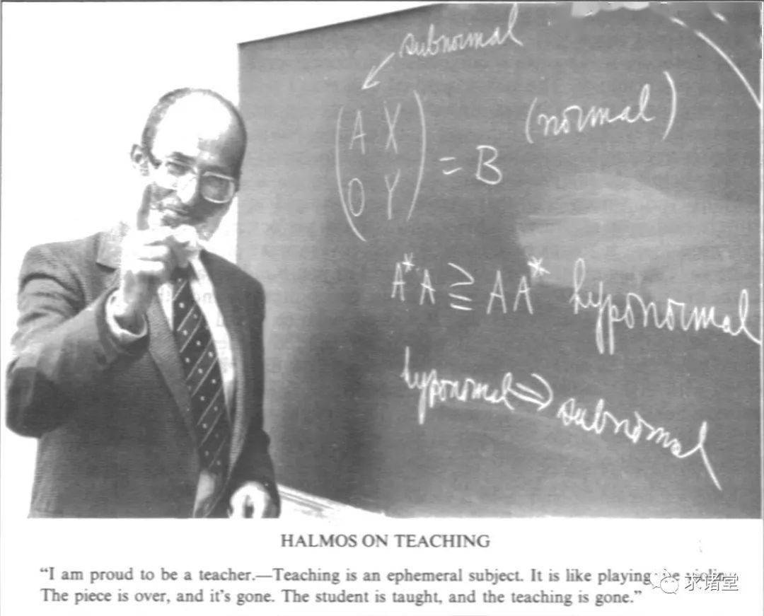 Paul Halmos 一位标新立异的数学理论家_匈牙利