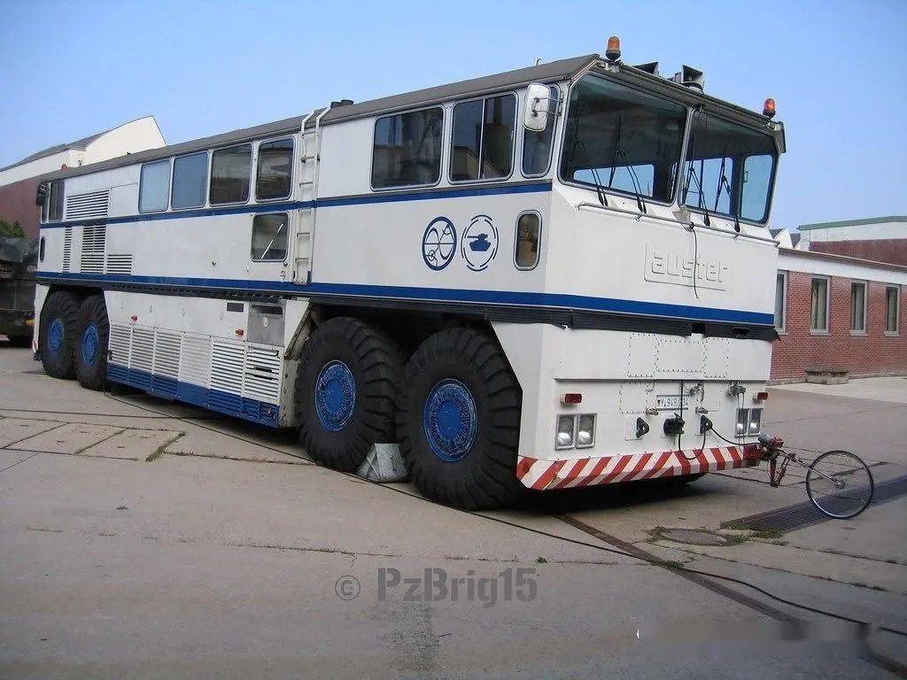 陆地火车头，脑洞大开的德国 LAUSTER MF 60 测量车_车辆