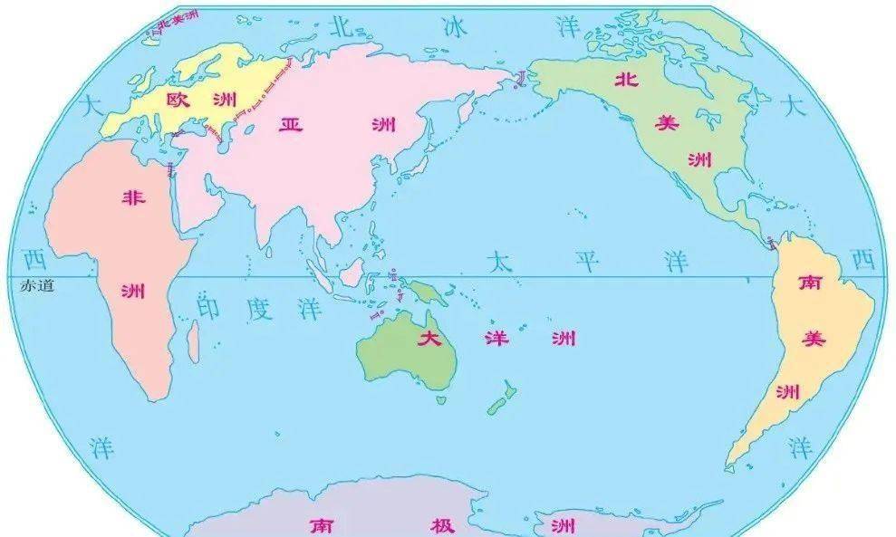 高中地理必备高清地图_世界