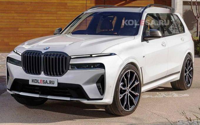 宝马X7谍照曝光！升级分体式大灯+多款动力配置_搜狐汽车_搜狐网