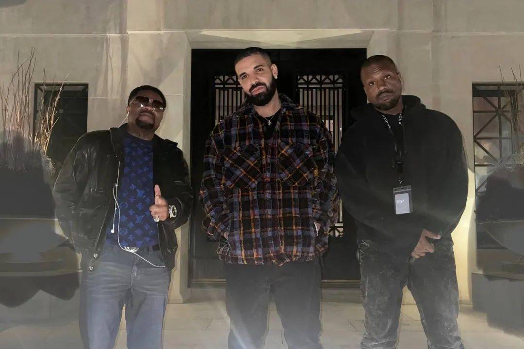 Drake 和 Kanye 世纪同框，北美说唱圈大结局了？_品牌