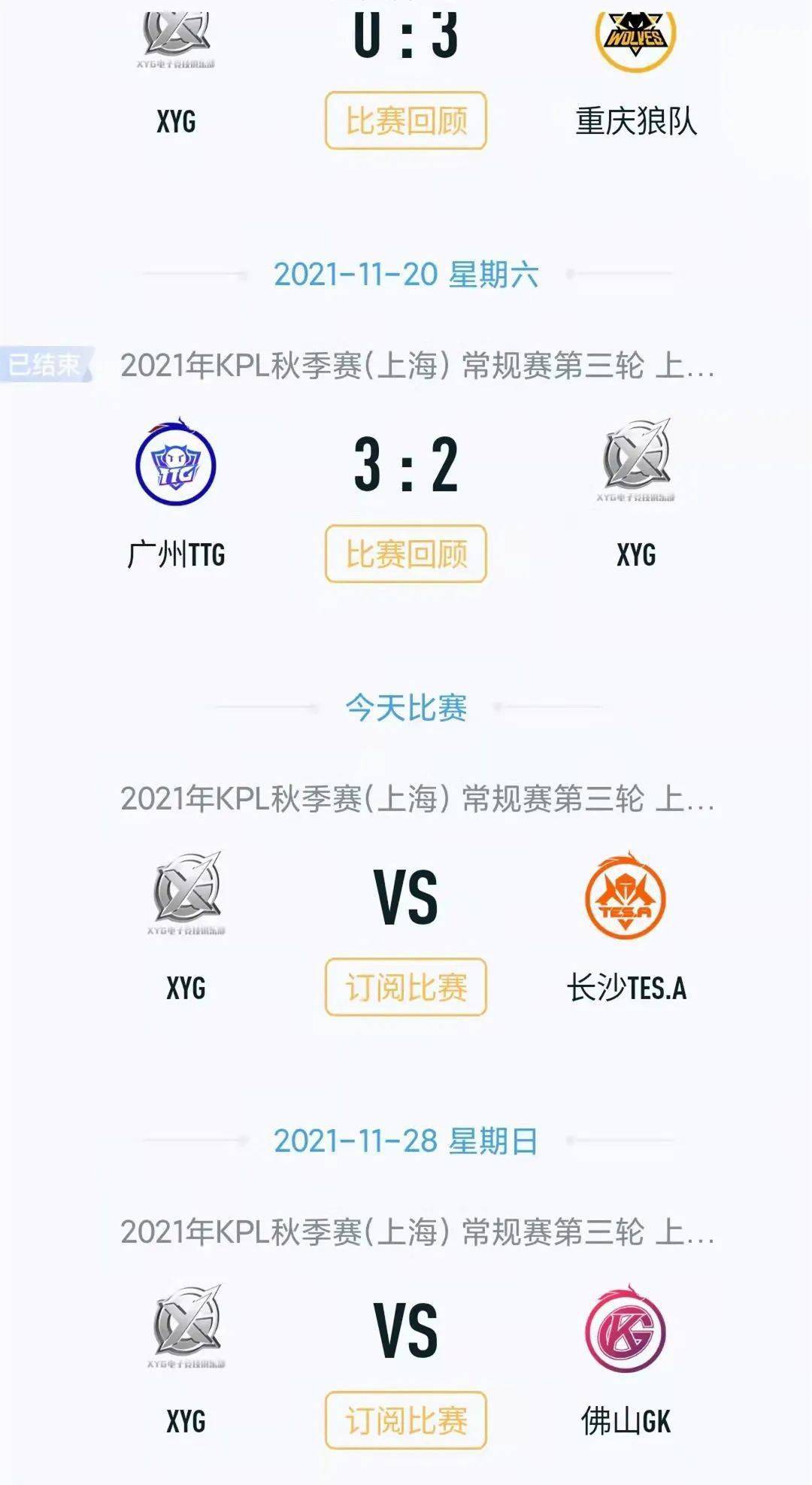 2021KPL秋季赛S组出线分析，E星狼队上岸，XYG命悬一线_胜者_长沙_队伍