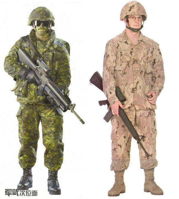 加拿大军服变迁见证英国衰落，抛弃英制军服，改用美制军服_制服_样式_士兵