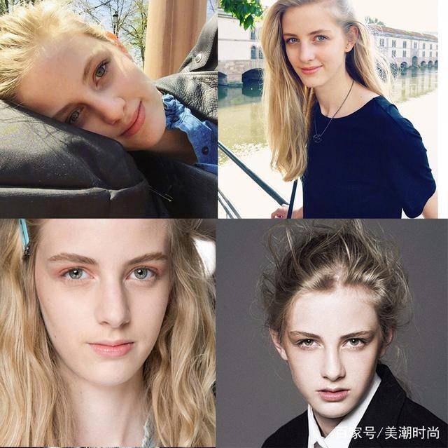 人称小菠萝，99年法国模特不仅仙女还有公主范，长得少有的精致_Reeb_Deva_Deborah