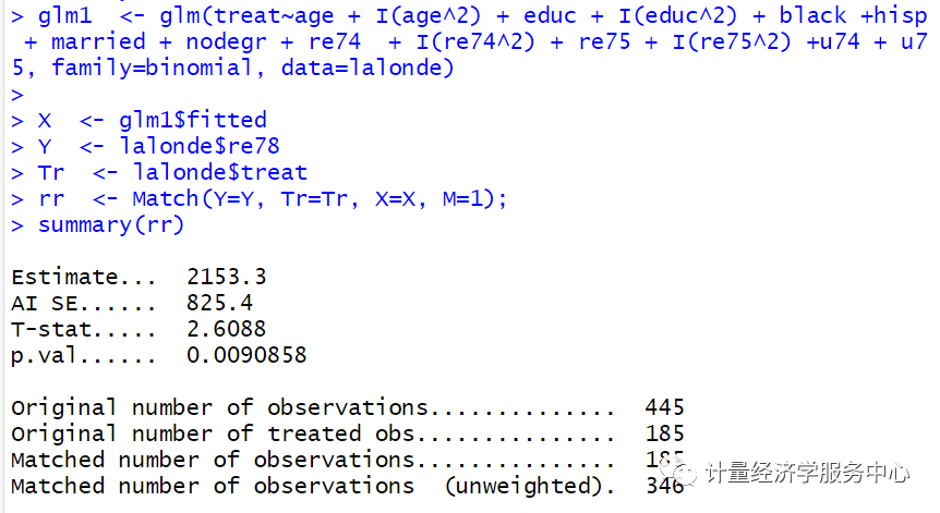 倾向匹配得分R操作与应用（Matching/MatchIt函数介绍）_Min_数据_rdQu