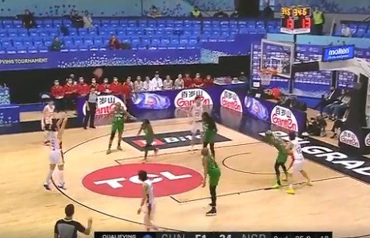 开门红！中国女篮世预赛90-76轻取尼日利亚队_中国队_王思雨_李月