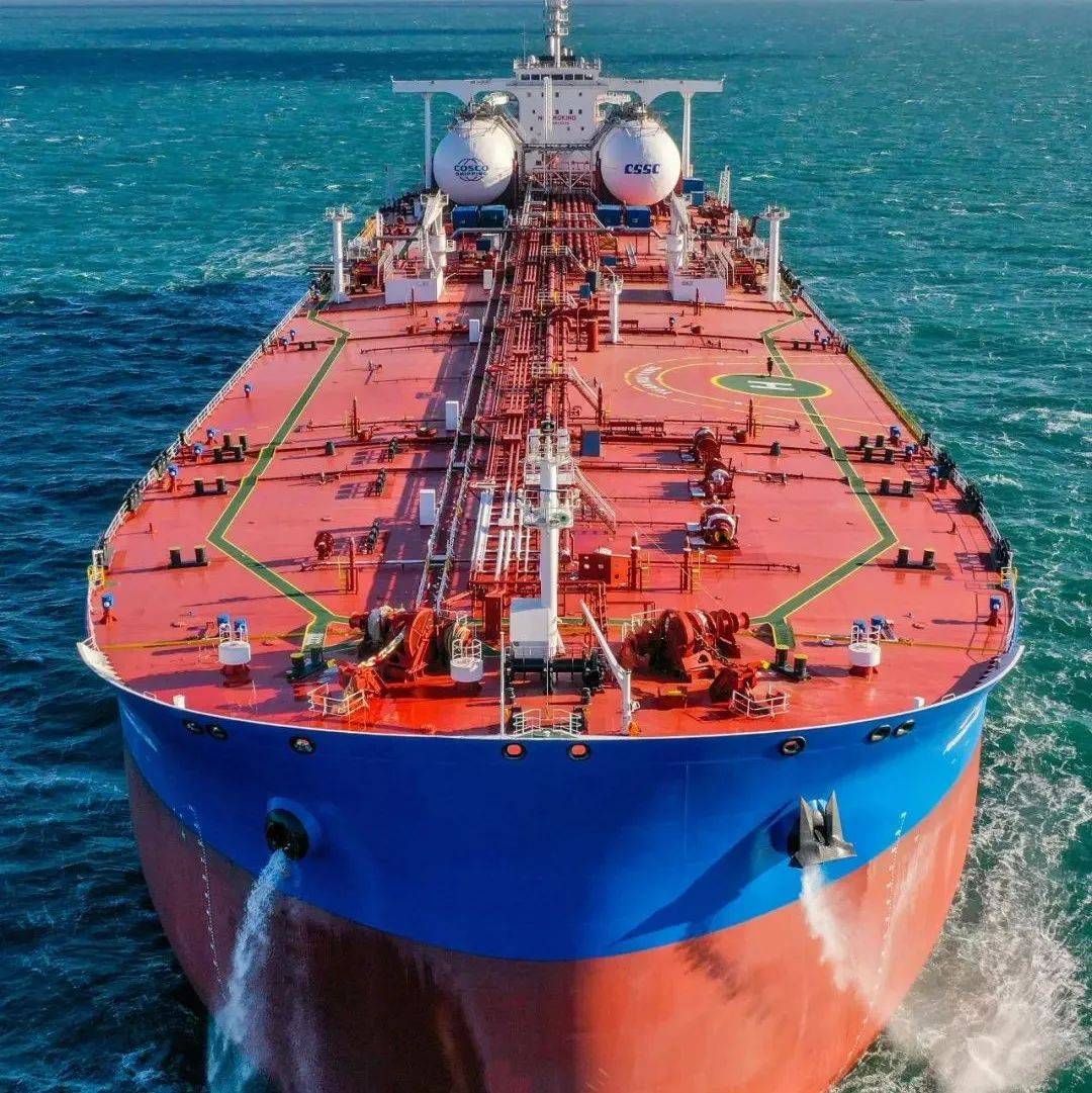 “远瑞洋”轮入籍“中国洋浦港”，为全球首艘LNG双燃料超大型原油船_应用_中远_能源