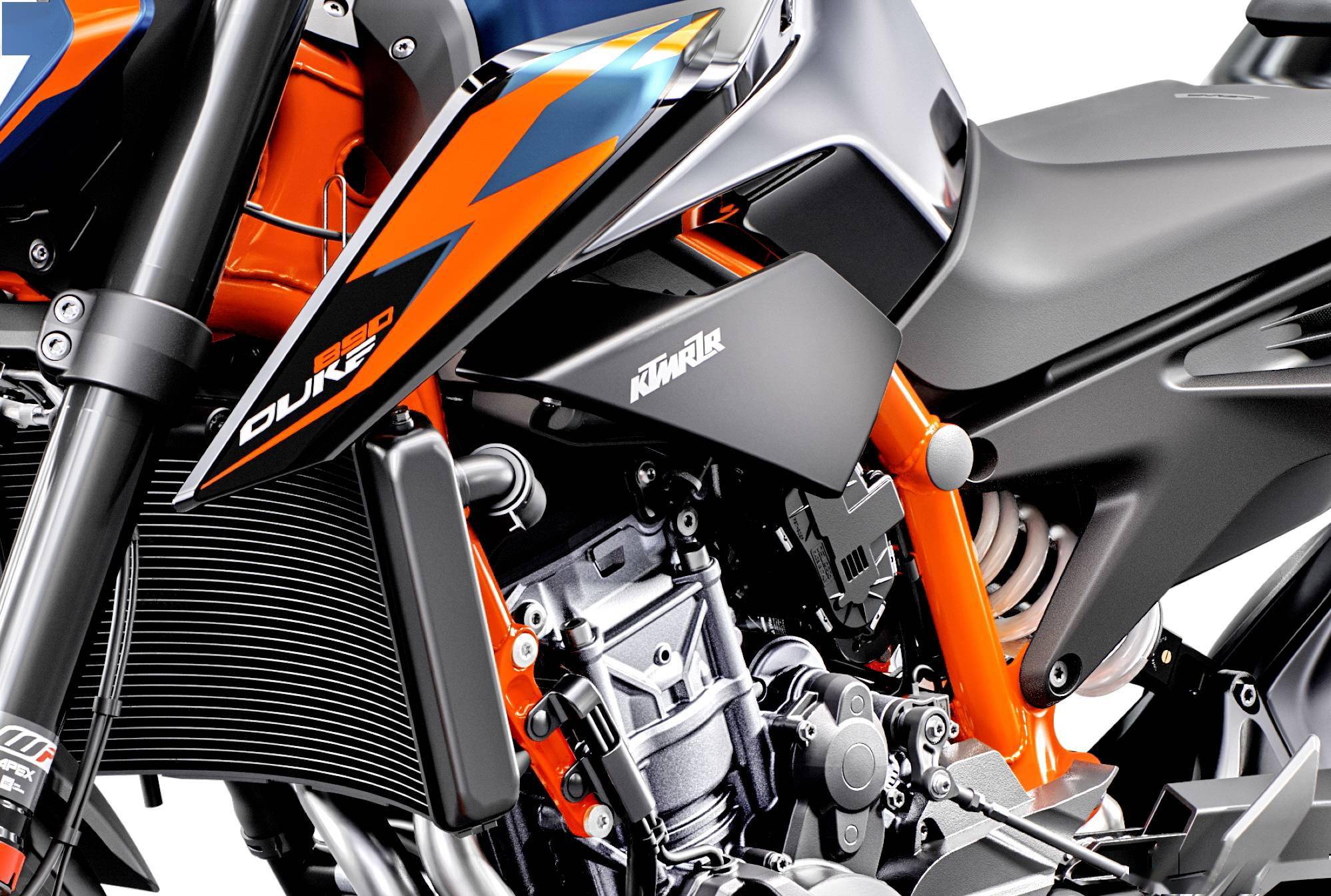 KTM 2022 款 890 Duke R、890 Duke GP 细节简介_搜狐汽车_搜狐网