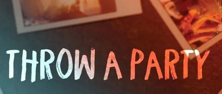 你误会了'throw a party'的意思......_into_单词_用法