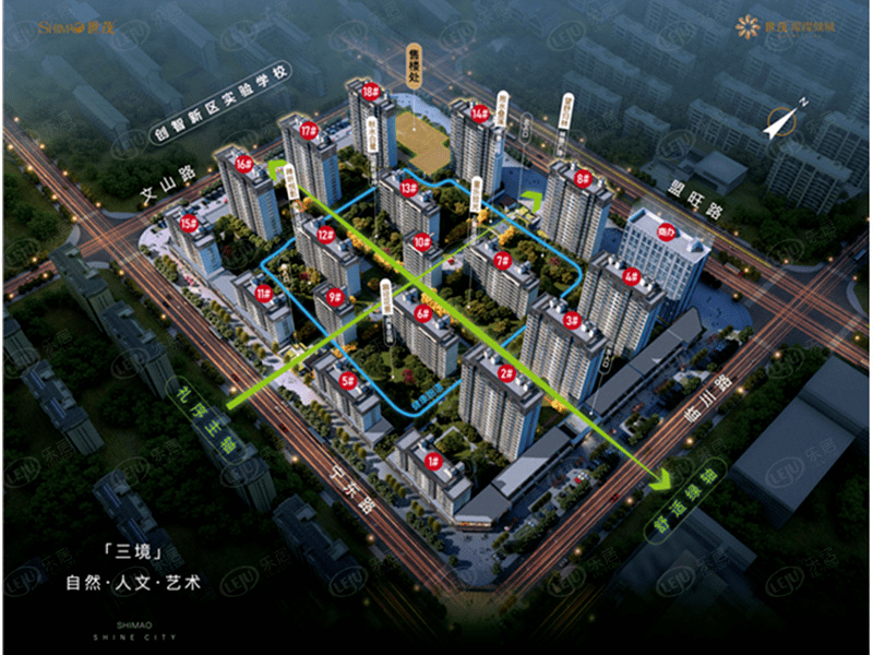 世茂璀璨倾城新品认筹活动已启动_生活_舒居_项目