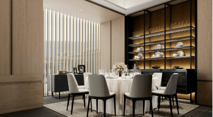 【SCDA】上海虹桥丽思卡尔顿酒店 | 公区&客房设计方案+高清效果图 | PPT（可编辑）+PDF+JPG_休闲_部分_屋顶