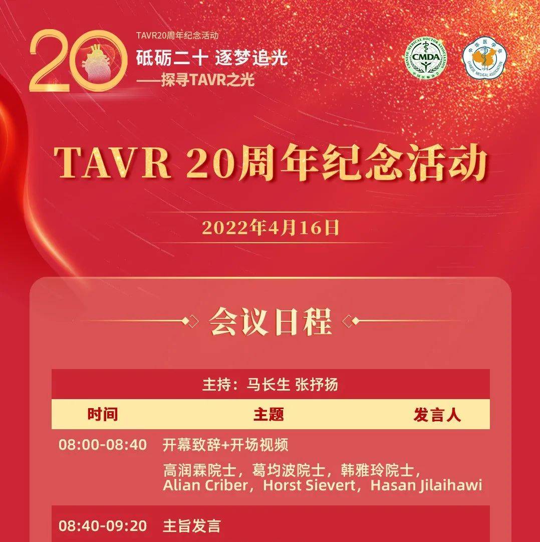 从异想天开，到标准治疗！介入主动脉瓣膜置换术（TAVR）20周年纪念学术活动_患者_Cribier_循环