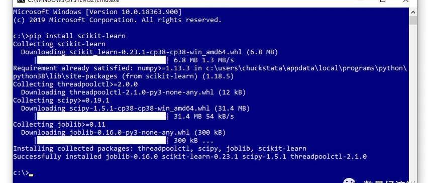 Stata+Python-3：Stata中下载安装Python包_NumPy_pip_系统