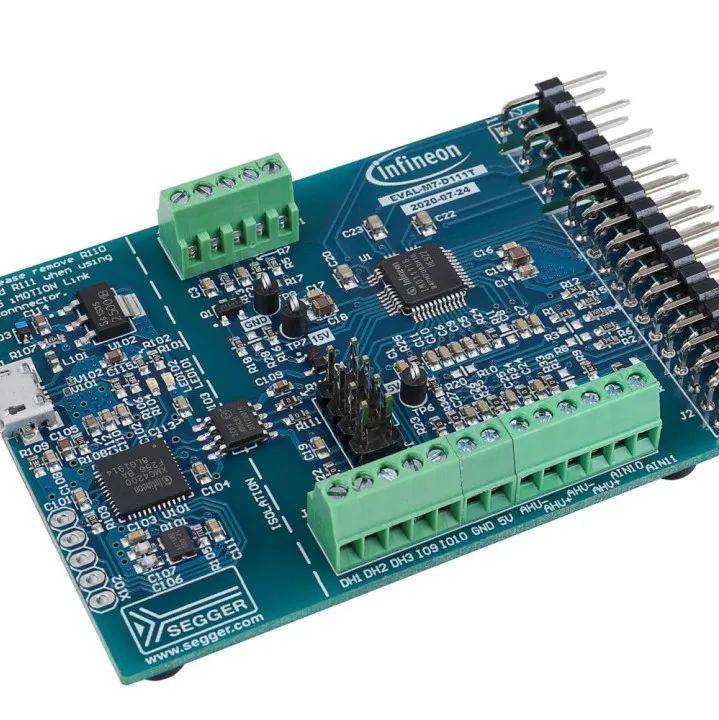 【德康威尔| 头条】英飞凌 iMOTION 电机驱动控制和功率板应用设计套件（MADK）_lowres-EVAL-M_引擎_电机