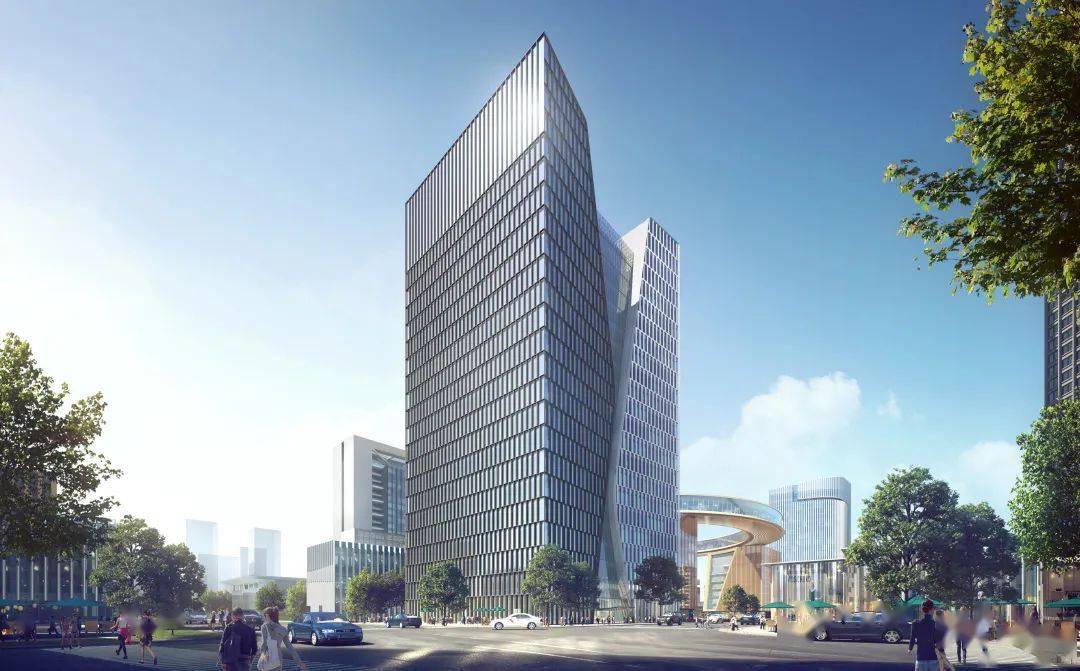 ennead | “荣耀之环” ：上海临港新片区滴水湖金融湾首发项目总体规划设计方案_空间_建筑_塔楼