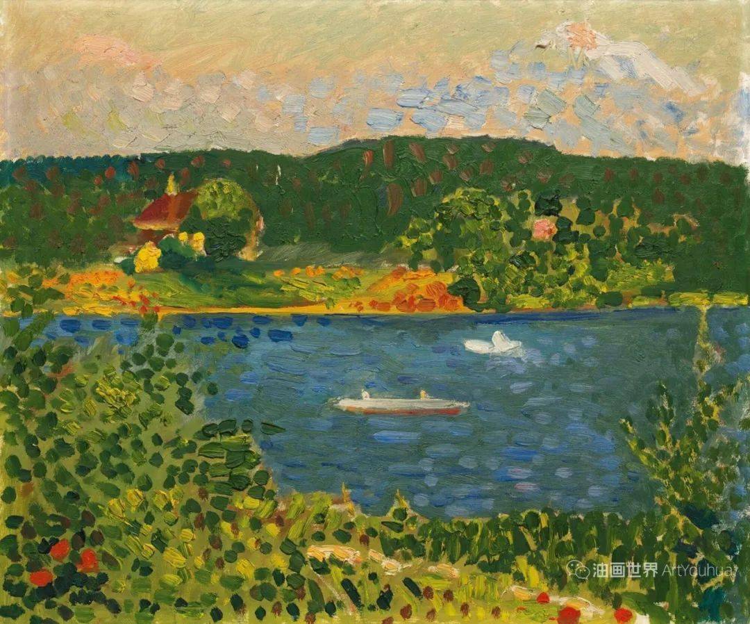 色彩大师库诺·阿米埃特_Amiet_瑞士_作品