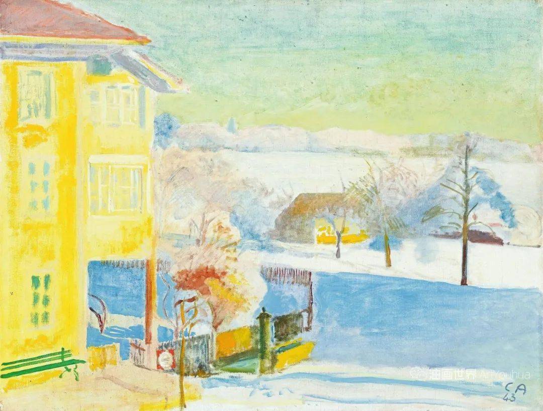 色彩大师库诺·阿米埃特_Amiet_瑞士_作品