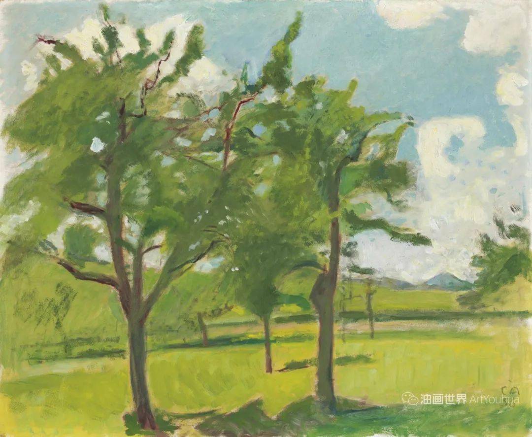 色彩大师库诺·阿米埃特_Amiet_瑞士_作品