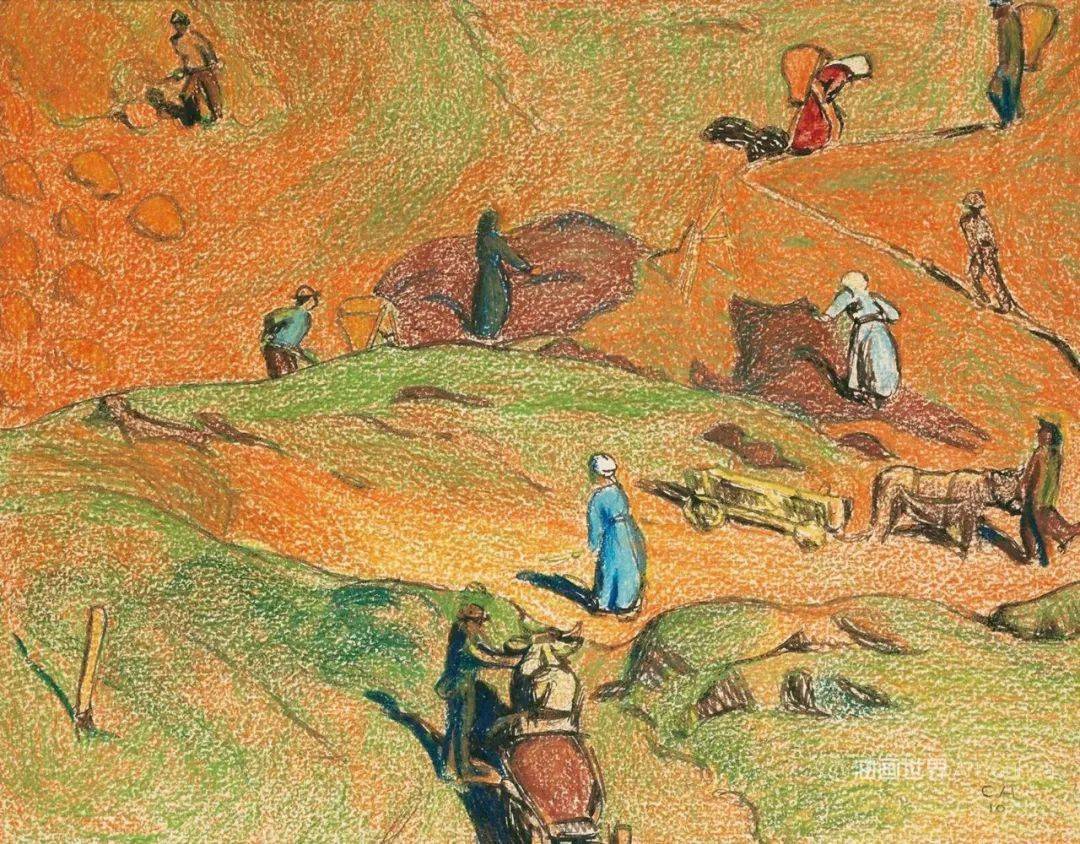 色彩大师库诺·阿米埃特_Amiet_瑞士_作品