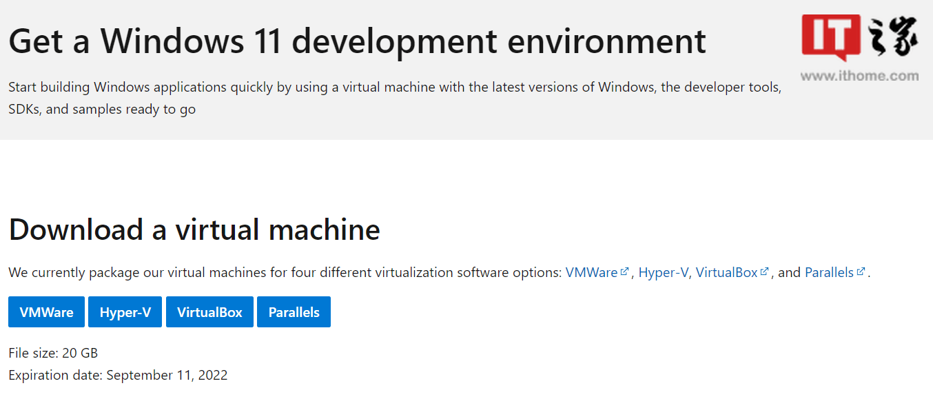 微软发布 Win11 开发者虚拟机新镜像，适用于 VMWare、Hyper-V 等_安装了_Visual_Studio