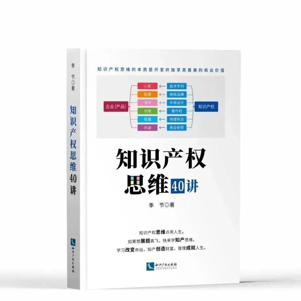 新书推荐丨《知识产权思维40讲》,用知识产权思维点亮人生!季节国家创新者