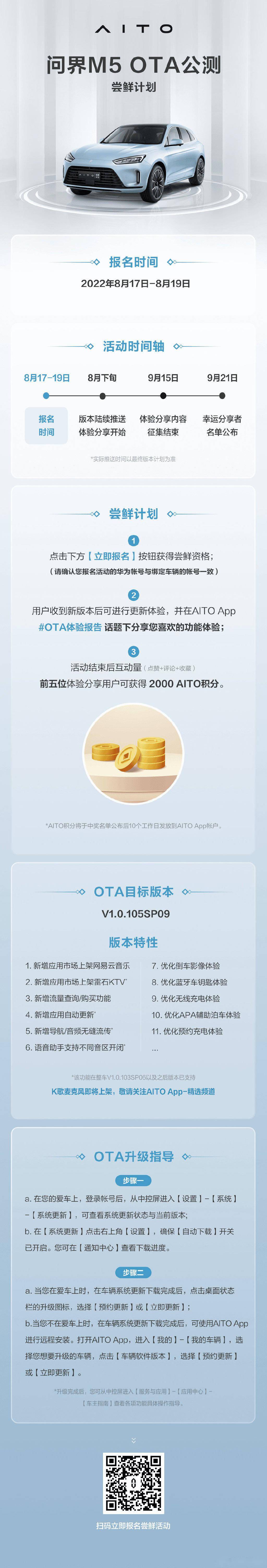 AITO 问界 M5 OTA 公测尝鲜计划正式开启，带来大量新特性_搜狐汽车_搜狐网