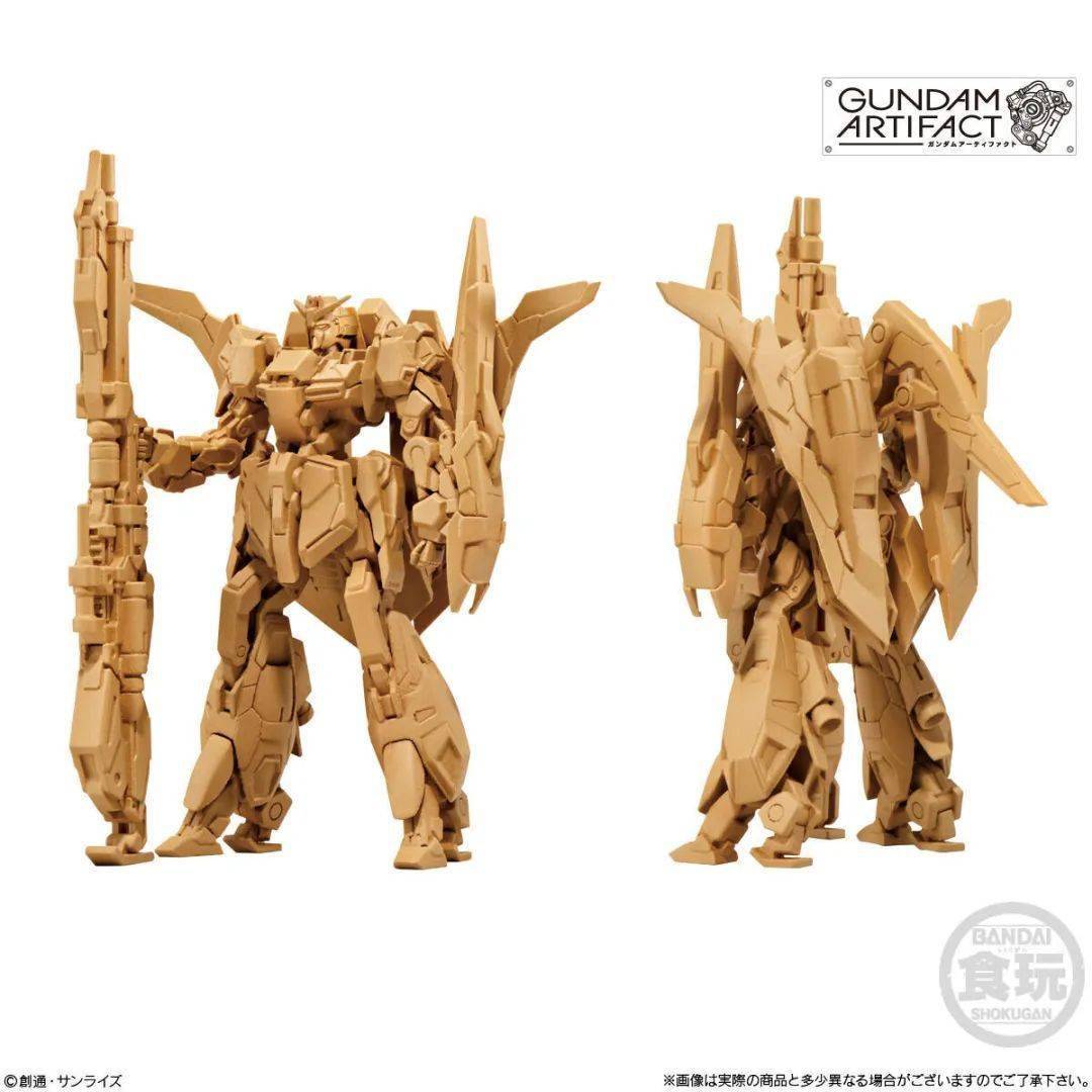 新品：食玩 GUNDAM ARTIFACT第三弹，Z高达、飞行老虎、stark杰刚、 卡碧尼和高达00R_公众_来稿_机体