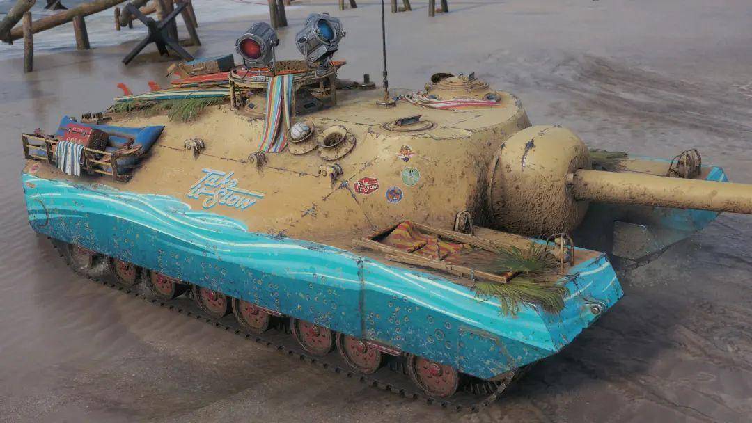 竞拍活动第三日！J系10级王者坦克“哥特勇士”与T95 3D风格起拍_银币_装填_机动性