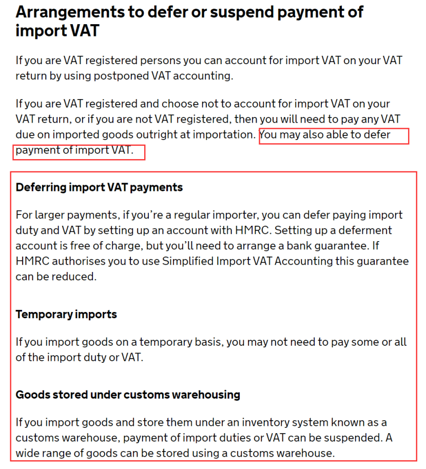 英国税改，手把手教您如何清关VAT递延（附实操案例）_进口_卖家_申报