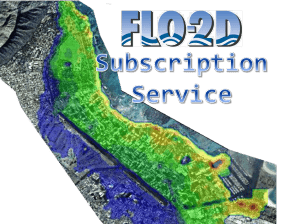 FLO-2D Pro 动态洪水演进模型介绍_模拟_降雨_网格