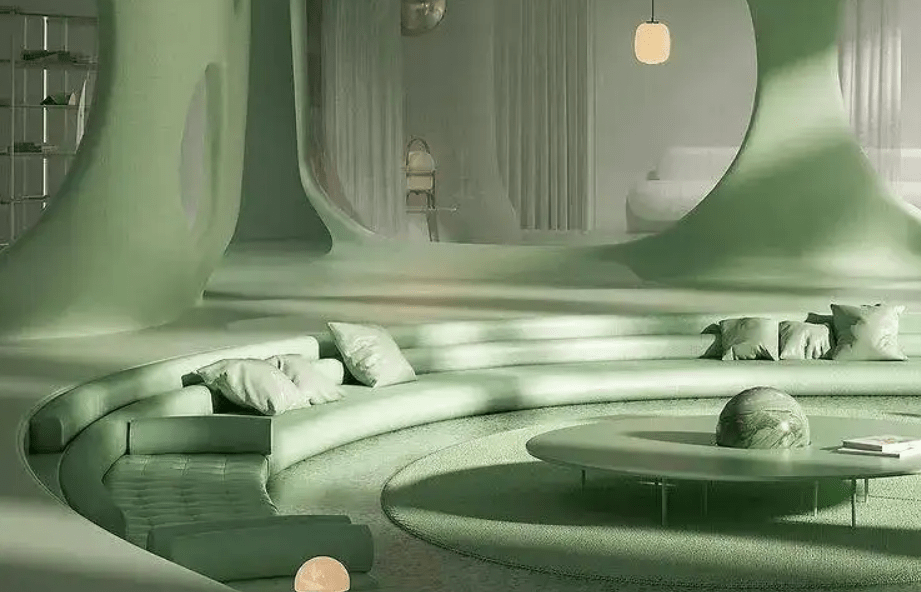 色彩设计 | 高饱和与低饱和绿色的不同表现_颜色_饱和度_兰迪