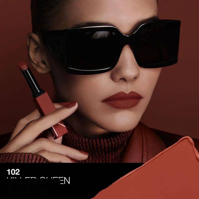 NARS推出全新细管哑光唇膏(含15色模特试色图）_Power_色彩_玫瑰