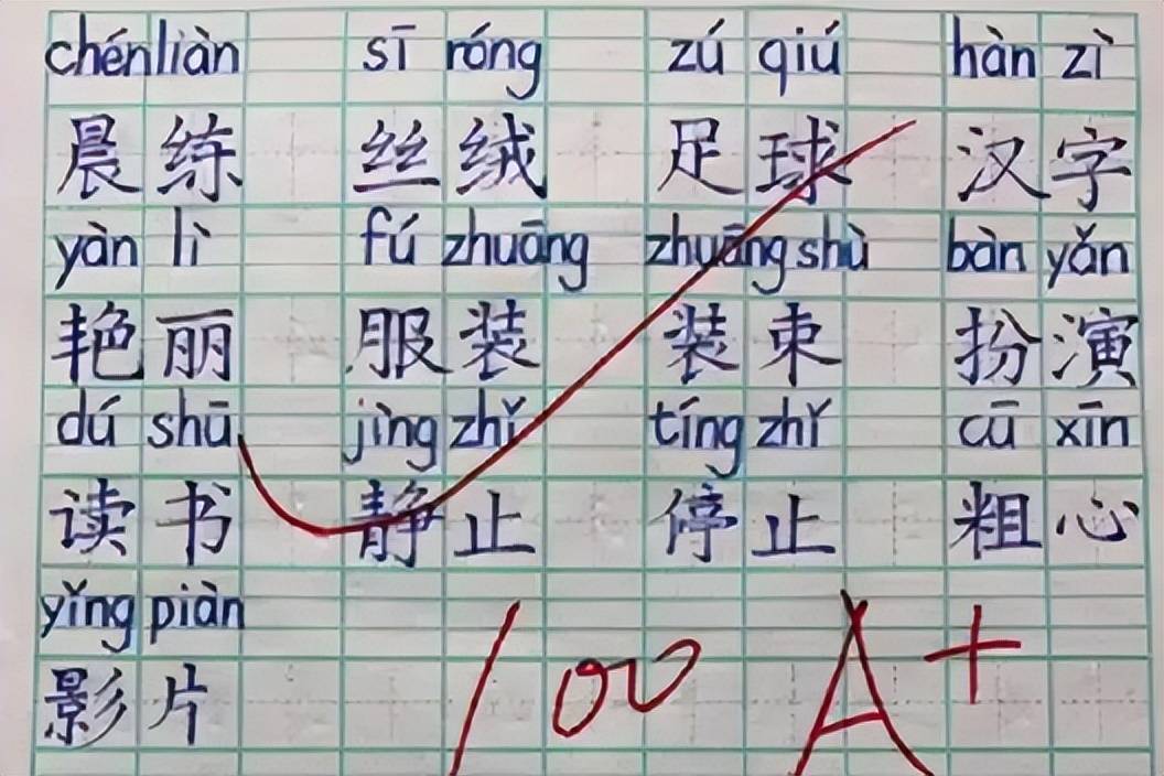 广东一小学四年级女生作业工整，字迹如同印刷体，评论区酸味十足家长时间作业 