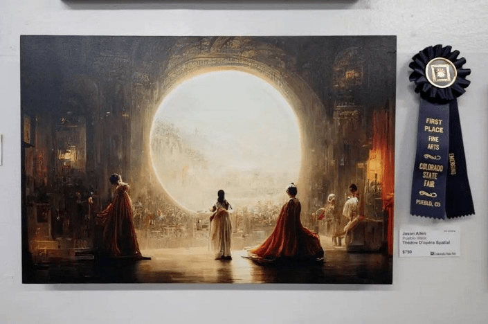 AI绘画，创作的还是艺术吗？_人类_画作_工作