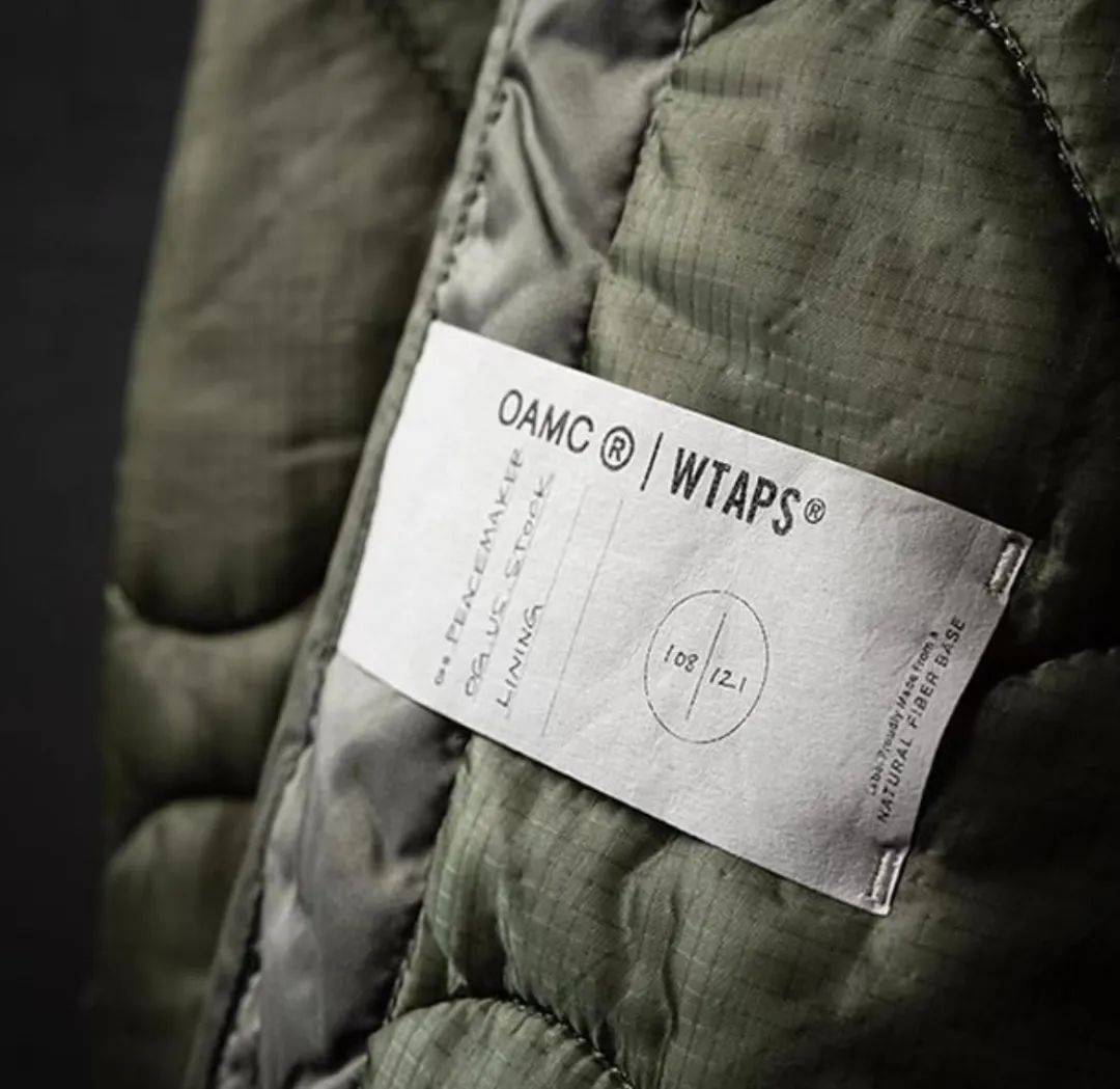 限量121件还带编号，OAMC x Wtaps联名款抽签开启！_合作_官网_夹克