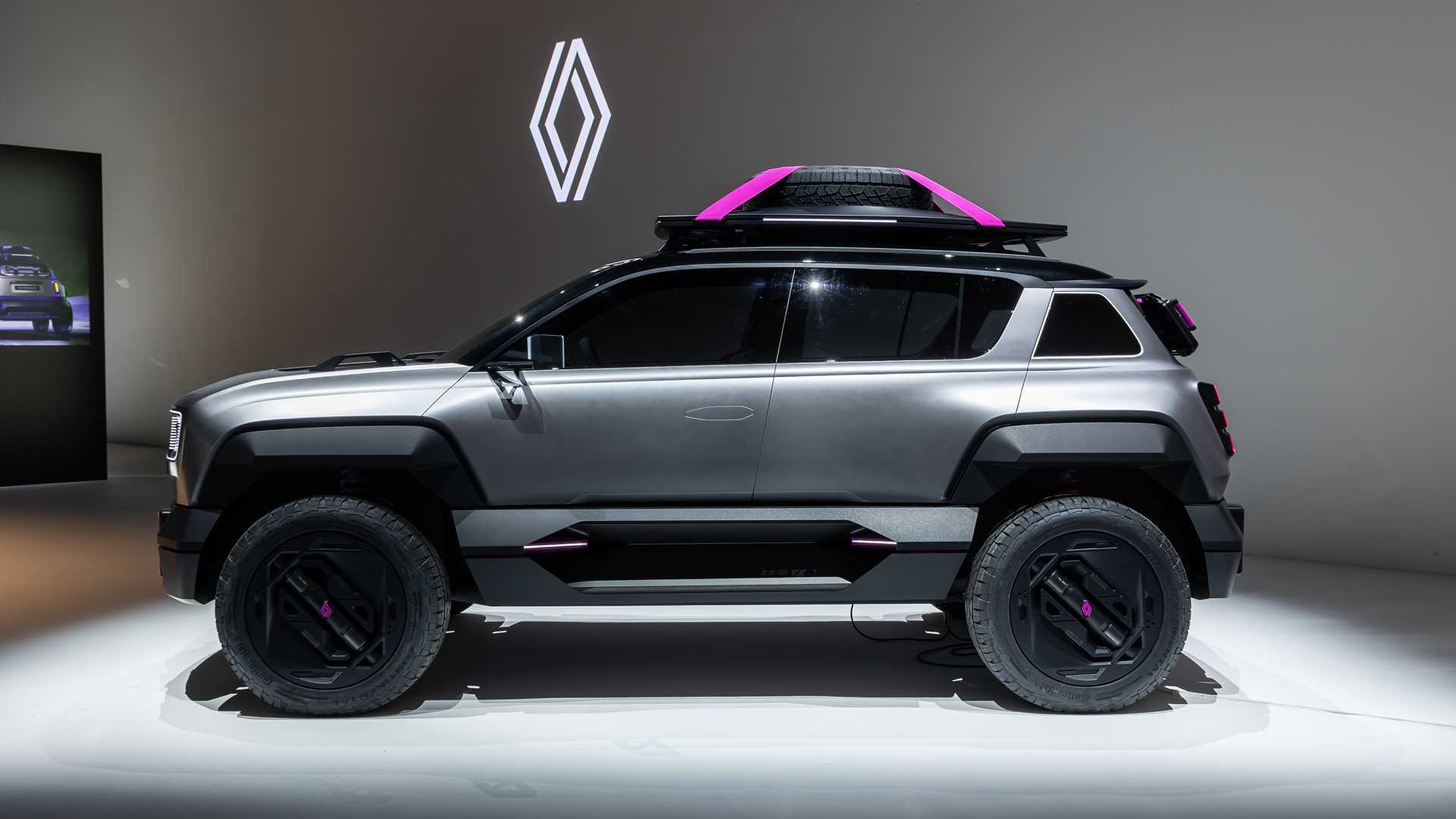 致敬越野荣耀，纯电复古之作，雷诺4EVER概念车首发亮相_搜狐汽车_搜狐网