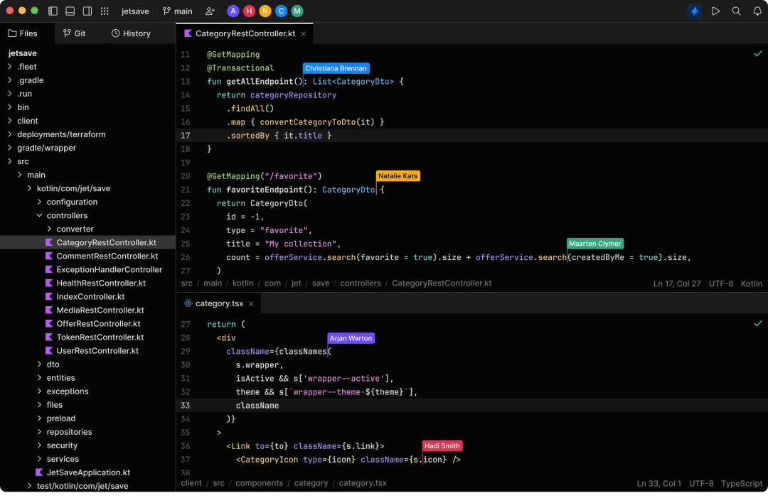 JetBrains Fleet 公测，下一代轻量级全能 IDE_工作_方面_支持