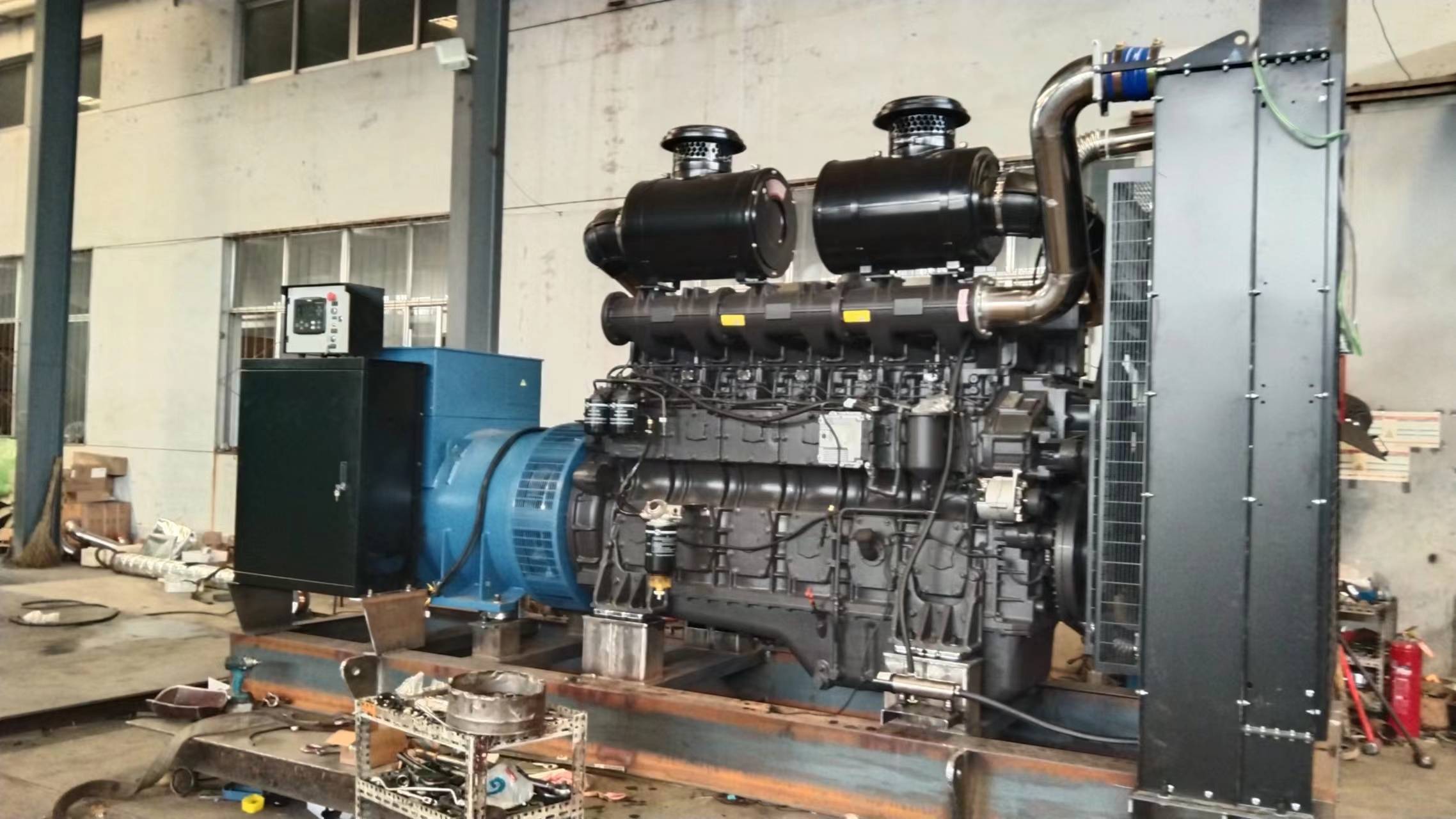 800KW上柴股份柴油发电机组助力于医院备用电源，成武县人民医院，感谢支持_搜狐汽车_搜狐网