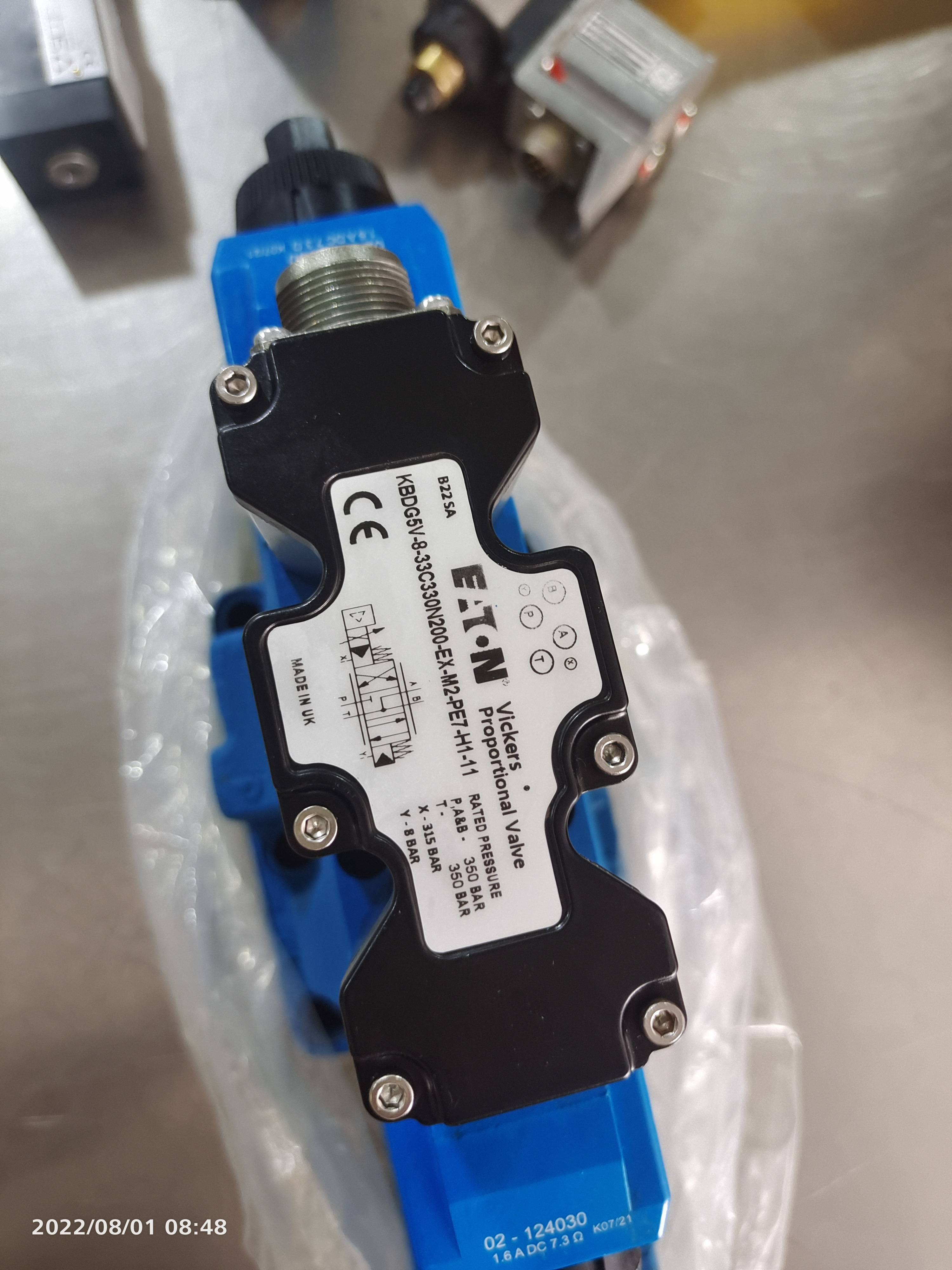 KBDG5V-8-33C330N200-EX-M2-PE7-H1-11伊顿威格士比例阀 - 液压汇