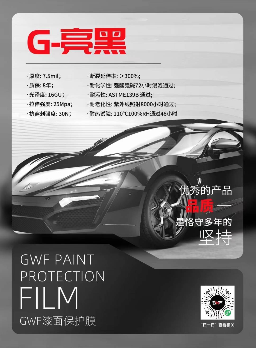 GWF隐形车衣，甄选美国路博润原材料，抗剐蹭强度高_搜狐汽车_搜狐网