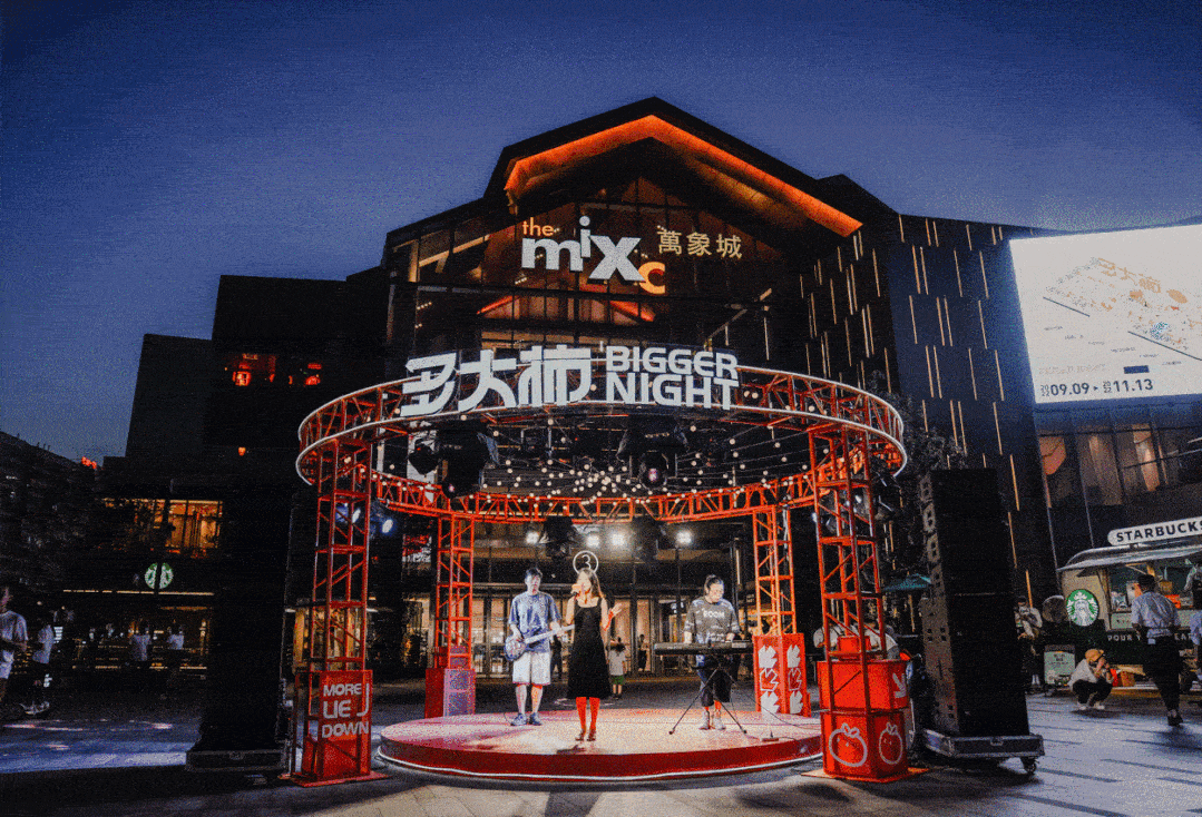 摩天轮下的咖啡露营！宁波首店&首展，万象城“双11”不止剁手_天台_生活_时尚