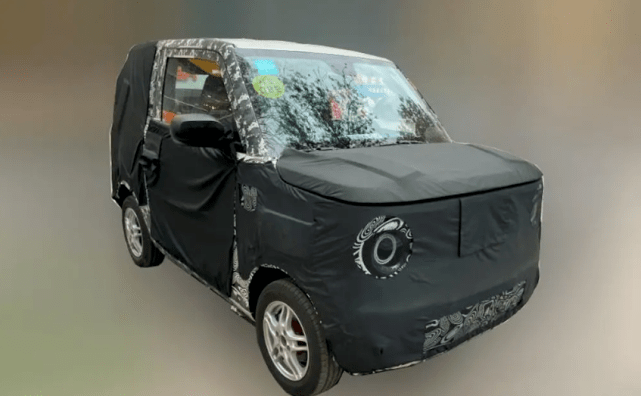 纯电动微型车几何M2曝光，外观比五菱MINIEV更具个性？_搜狐汽车_搜狐网