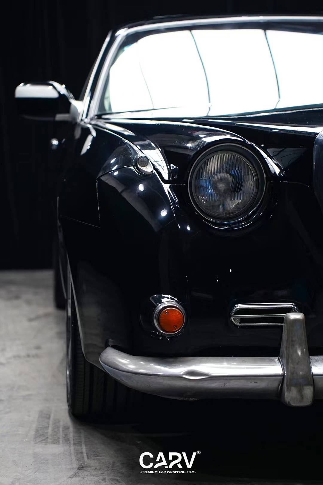 光冈嘉路卡孚CARV改色膜白金钢琴黑，优雅大气_搜狐汽车_搜狐网